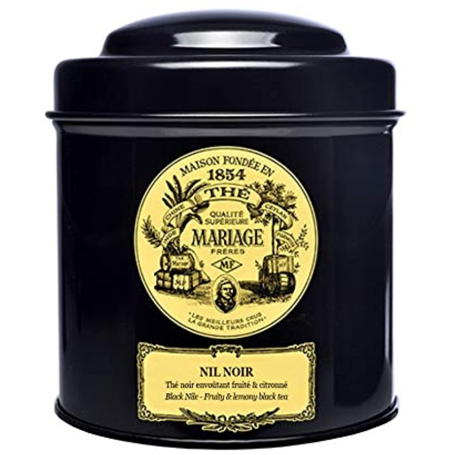Buy Mariage Freres Nil Noir Black Tea In Classic Black Tin 100G Online ...