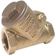 Rwv Brass Swing Check Valve Y Pattern With Threaded Ends, 1 In., Lead ...