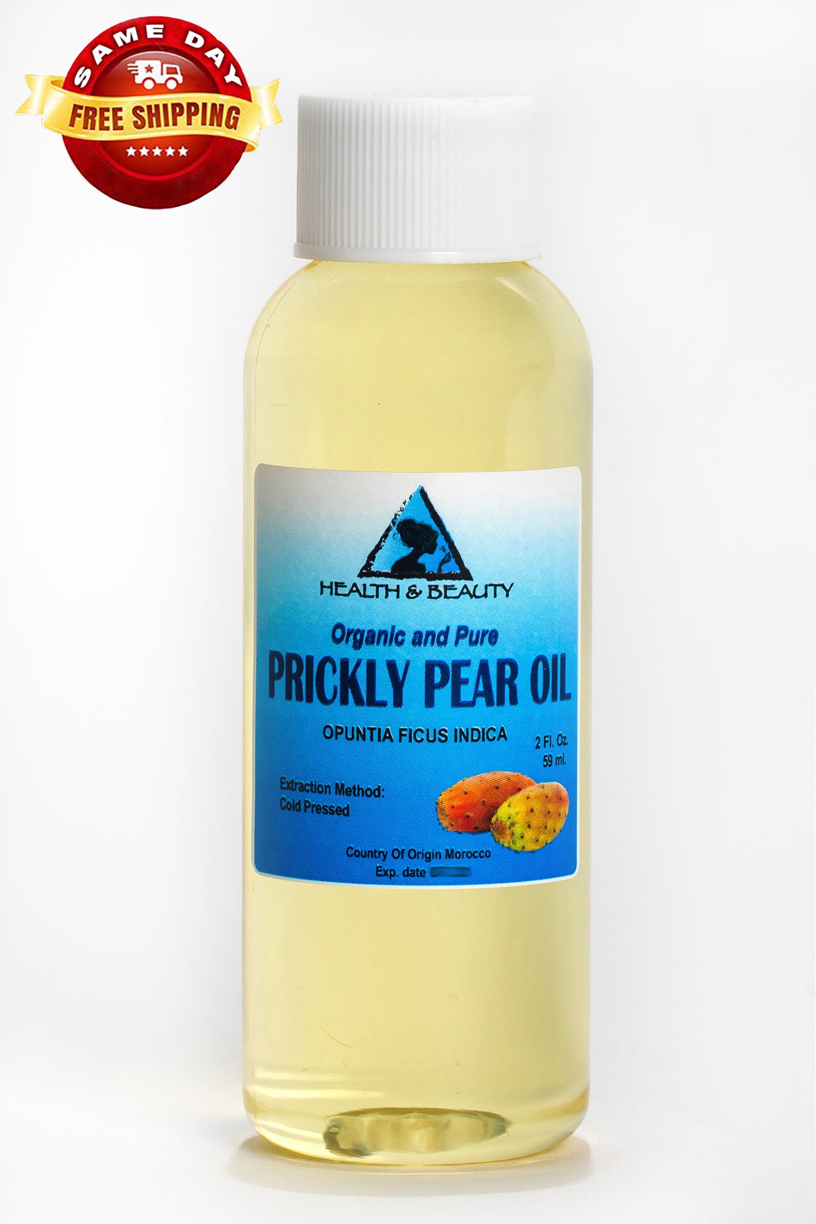 Prickly pear seed oil organic cold pressed premium 100% pure all ...