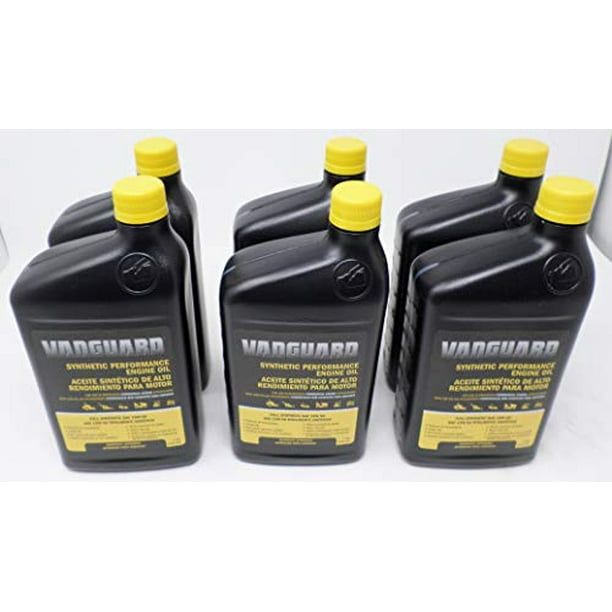 Briggs & Stratton 15W-50 (6 Quarts) Full Synthetic Vanguard Engine Oil ...