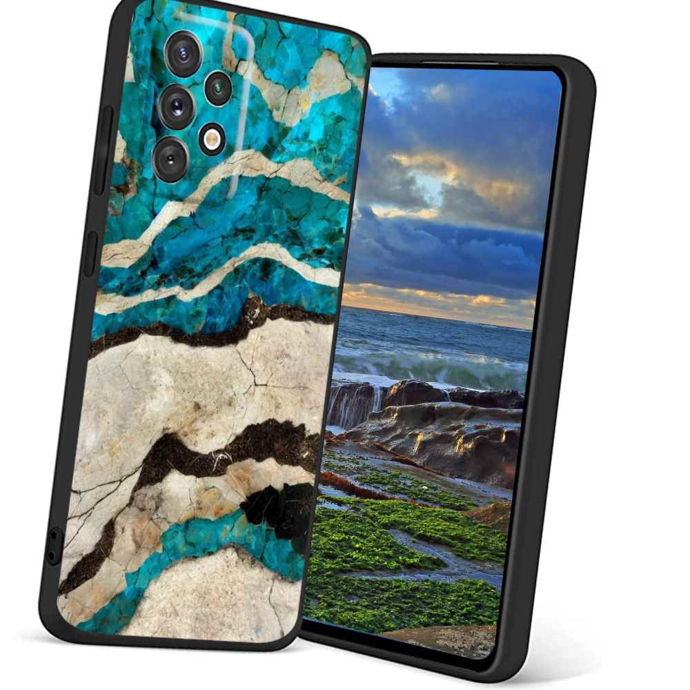 Compatible with Samsung Galaxy A52 5G Phone Case, Stone-3 Case Men ...