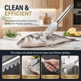 2-in-1 Stainless Steel Fish Scaler & Ginger Grater – Multifunction Fish ...