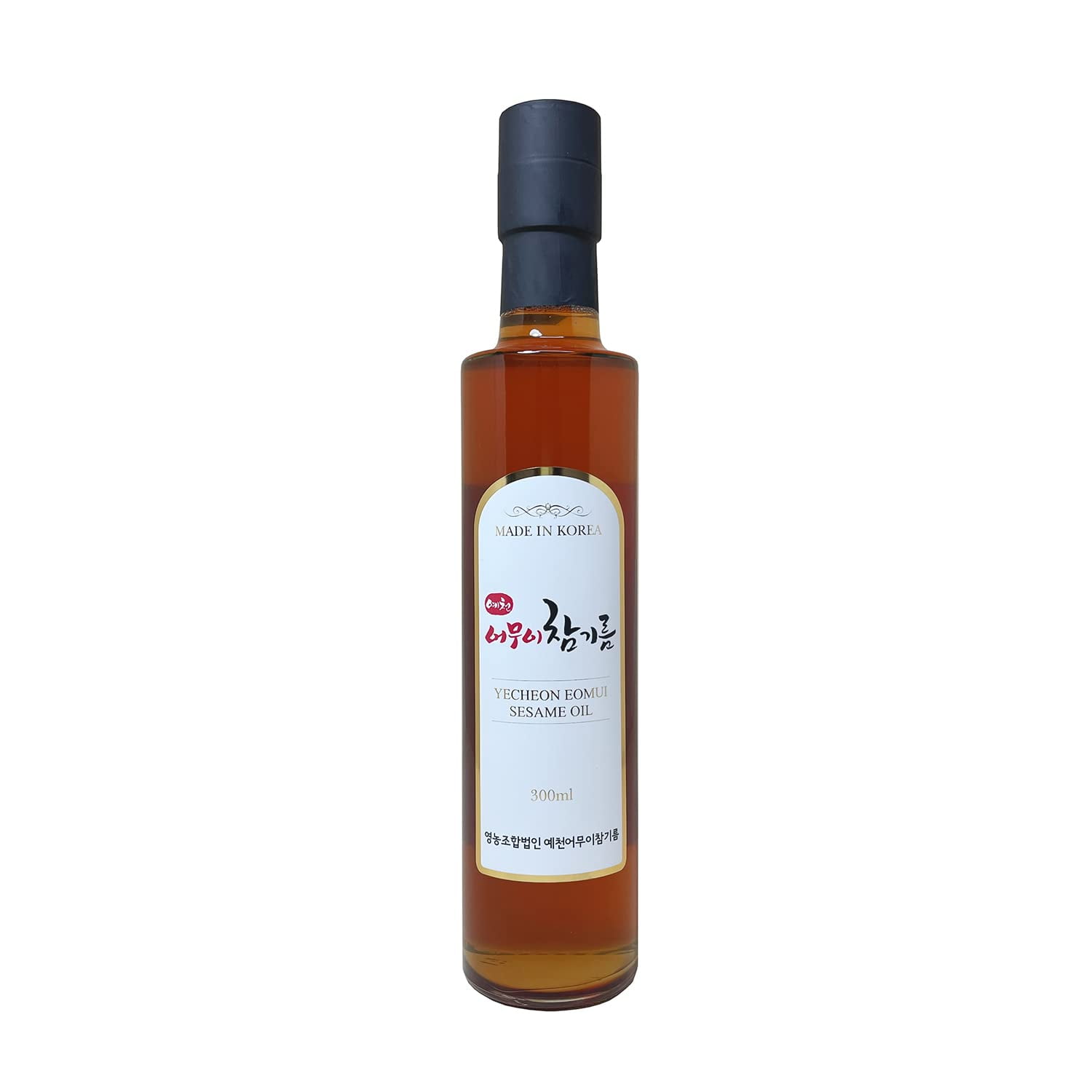 Yecheon Omui, Korean Traditional Sesame Oil 10.1 fl.oz / 300 ml I Cold ...