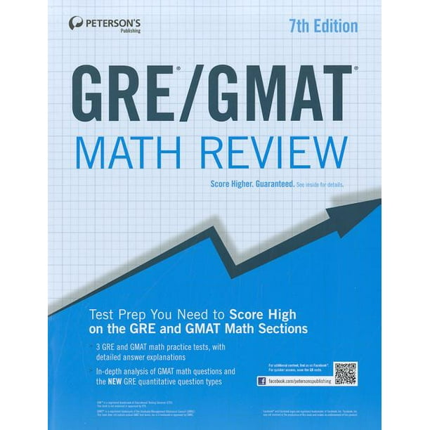 Peterson's GRE/GMAT Math Review: Gre/GMAT Math Review (Edition 7 ... Peterson's GRE/GMAT Math Review: Gre/GMAT Math Review (Edition 7 ...