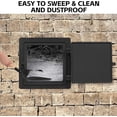 Chimney Cleanout Door - 8" X 8" Fireplace Ash Dump Door, Cast Iron ...