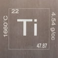 Titanium Bar - 1 Kilo Laser Engraved .999 Pure Bullion Bar Chemistry ...