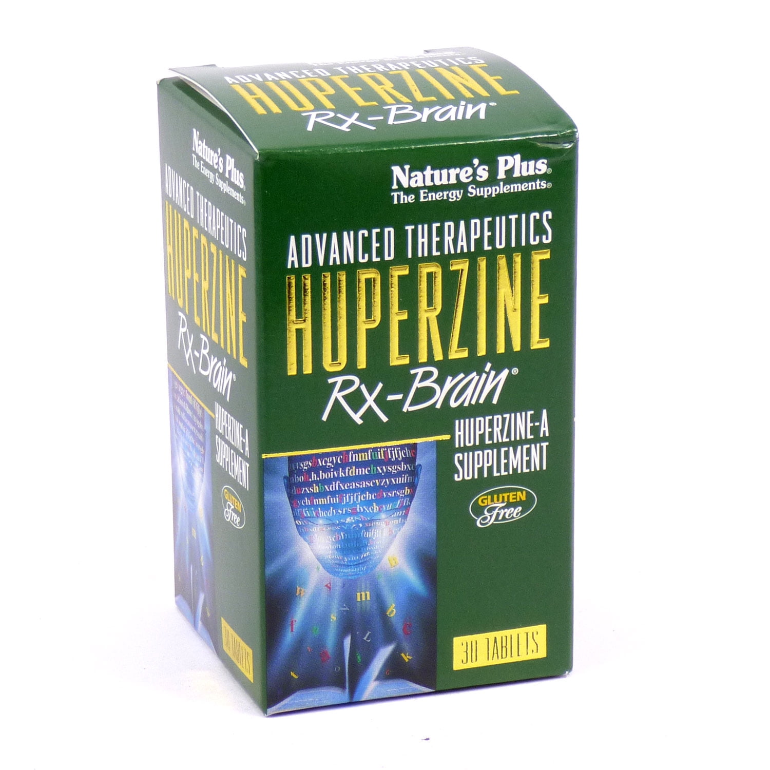 Huperzine Rx Brain by Nature's Plus 30 Tablets - Walmart.com - Walmart.com