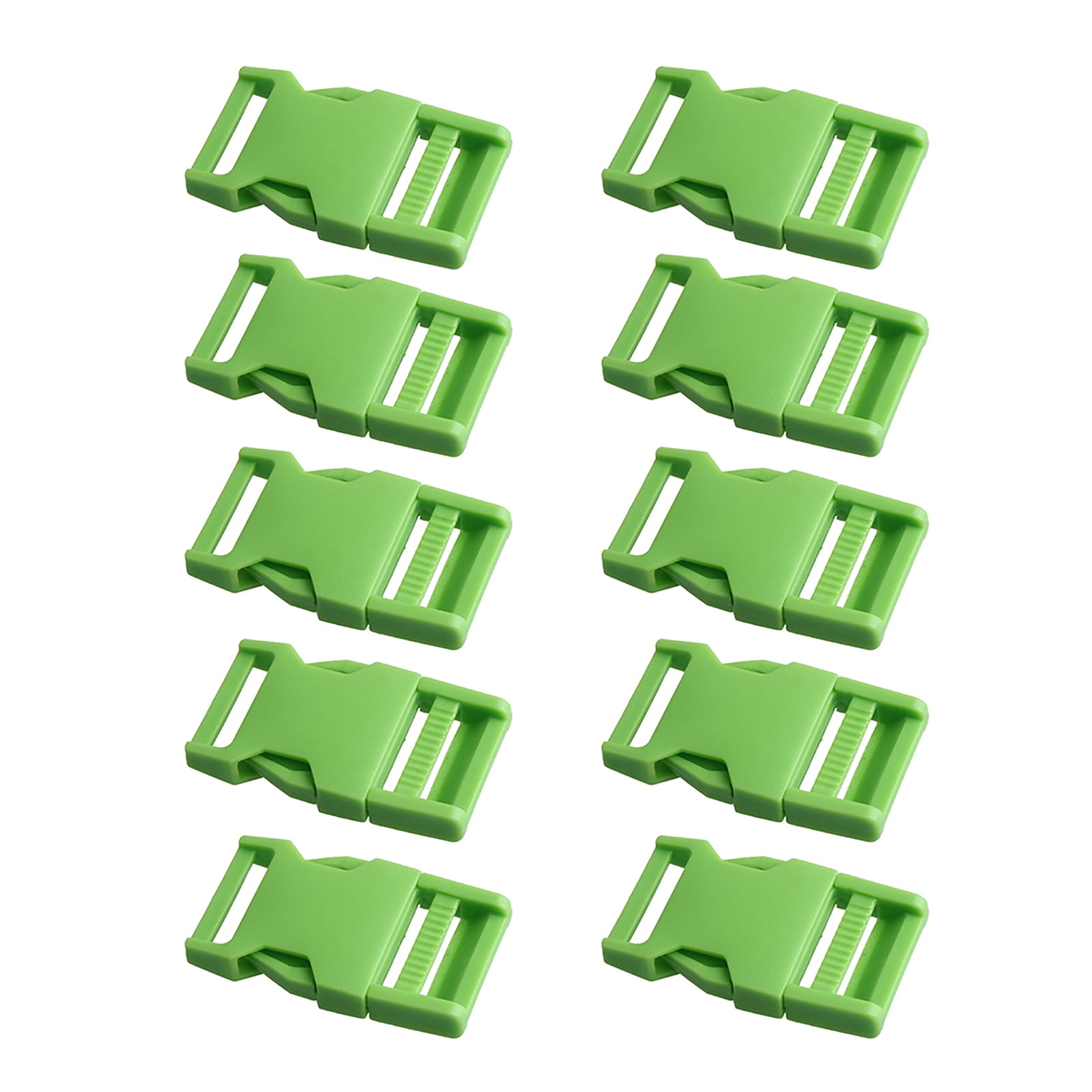 10Pcs Clips Buckles Simple Thicker Convenient Colorful Plastic Buckles ...