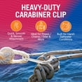 Stainless Steel Carabiner Clip, 4 Pack, 316 Marine Grade, Heavy Duty ...