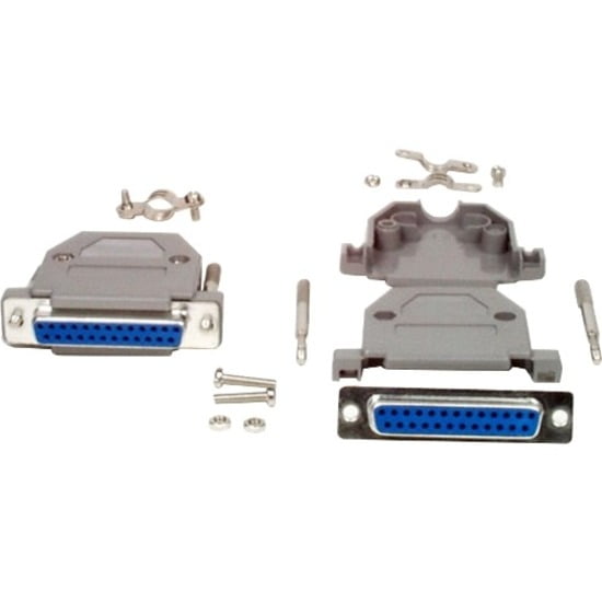 DB25 Female Solder D-SUB w/ Backshell - Walmart.com