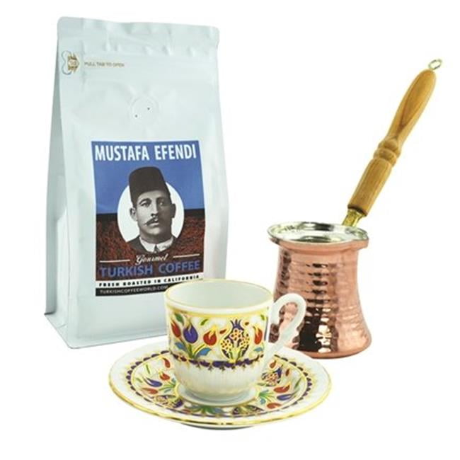 Turkish Coffee World TCW-022 Coffee Set for One with Mustafa Efendi ...