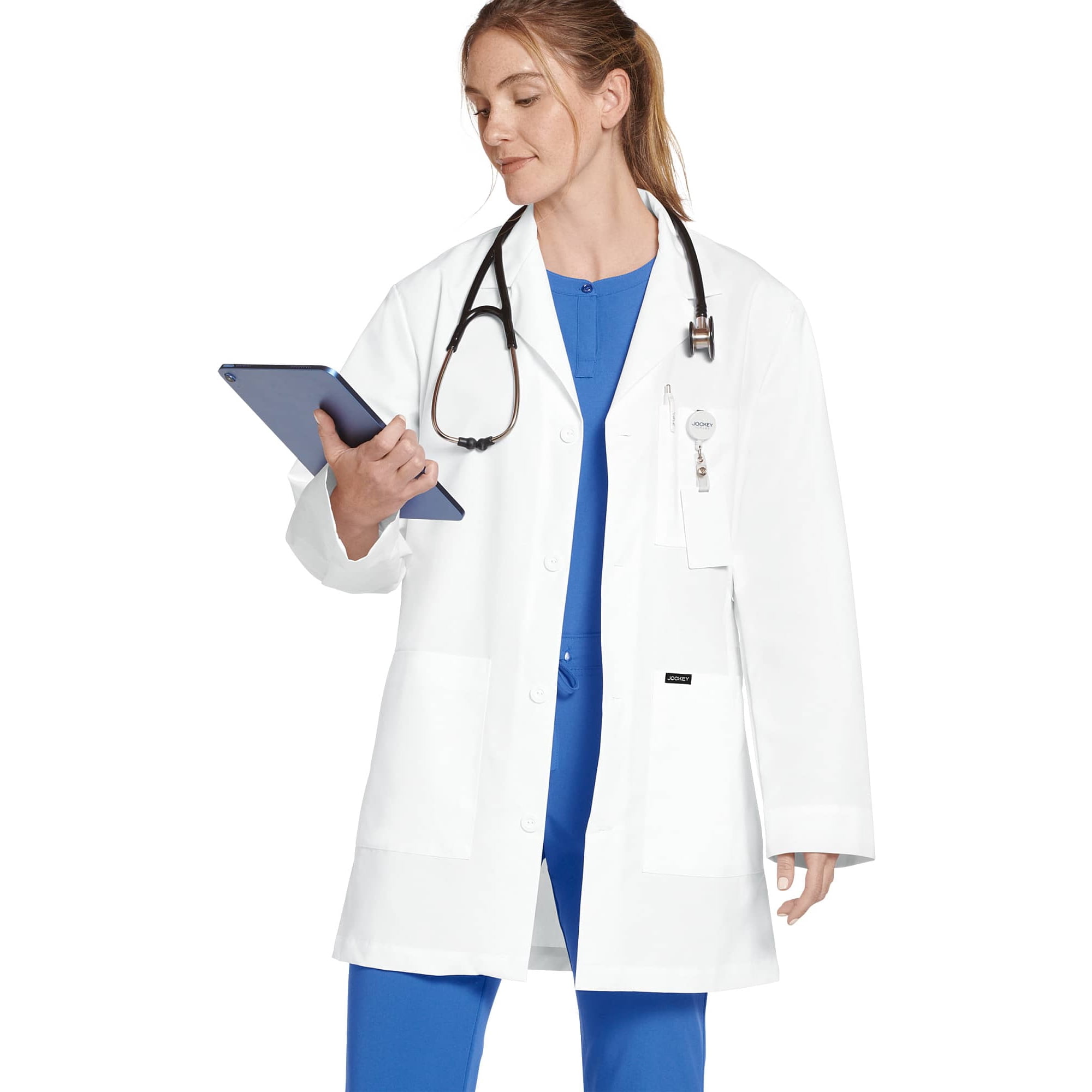 Click here for Jockey 34 Unisex Scrub Lab Coat prices