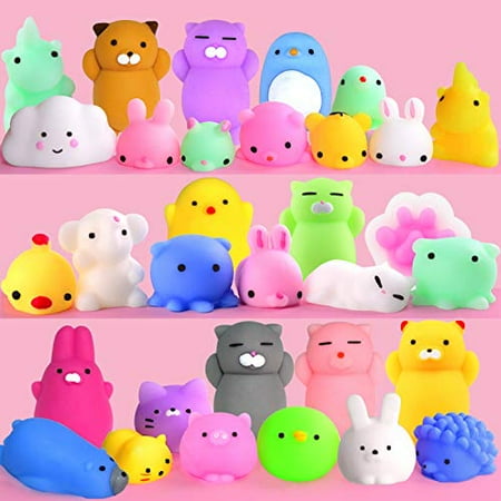 Mochi Squishy Toys FLY2SKY 30Pcs Animal Squishies Party Favors for Kids ...