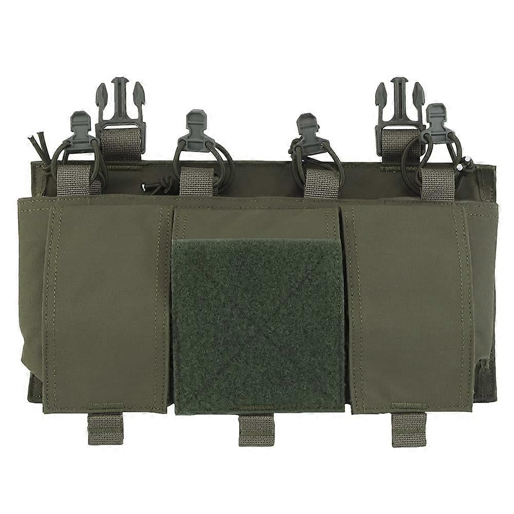 Quadruple 5.56 mm Magazine Holder Pouch with Velcro Fastener and 25 mm ...