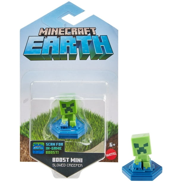 Mattel - Mattel MINECRAFT EARTH BOOST SLOWED CREEPER Figure - Walmart ...