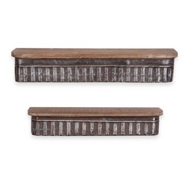 24.5-Inch, Antique-Style Barn-Shaped Storage Shelf Made of Real Fir ...