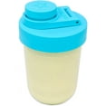 Brewing America Creamer Jar with Pouring Lid, 16 oz Wide Mouth Mason ...