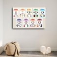Art History Timeline Posters with Famous Artists,classroom Decor Canvas ...