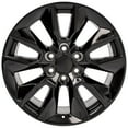 OE Wheels 20 inch Gloss Black 5916 Rims Set Fit Specific GM Trucks RST ... OE Wheels 20 inch Gloss Black 5916 Rims Set Fit Specific GM Trucks RST ...