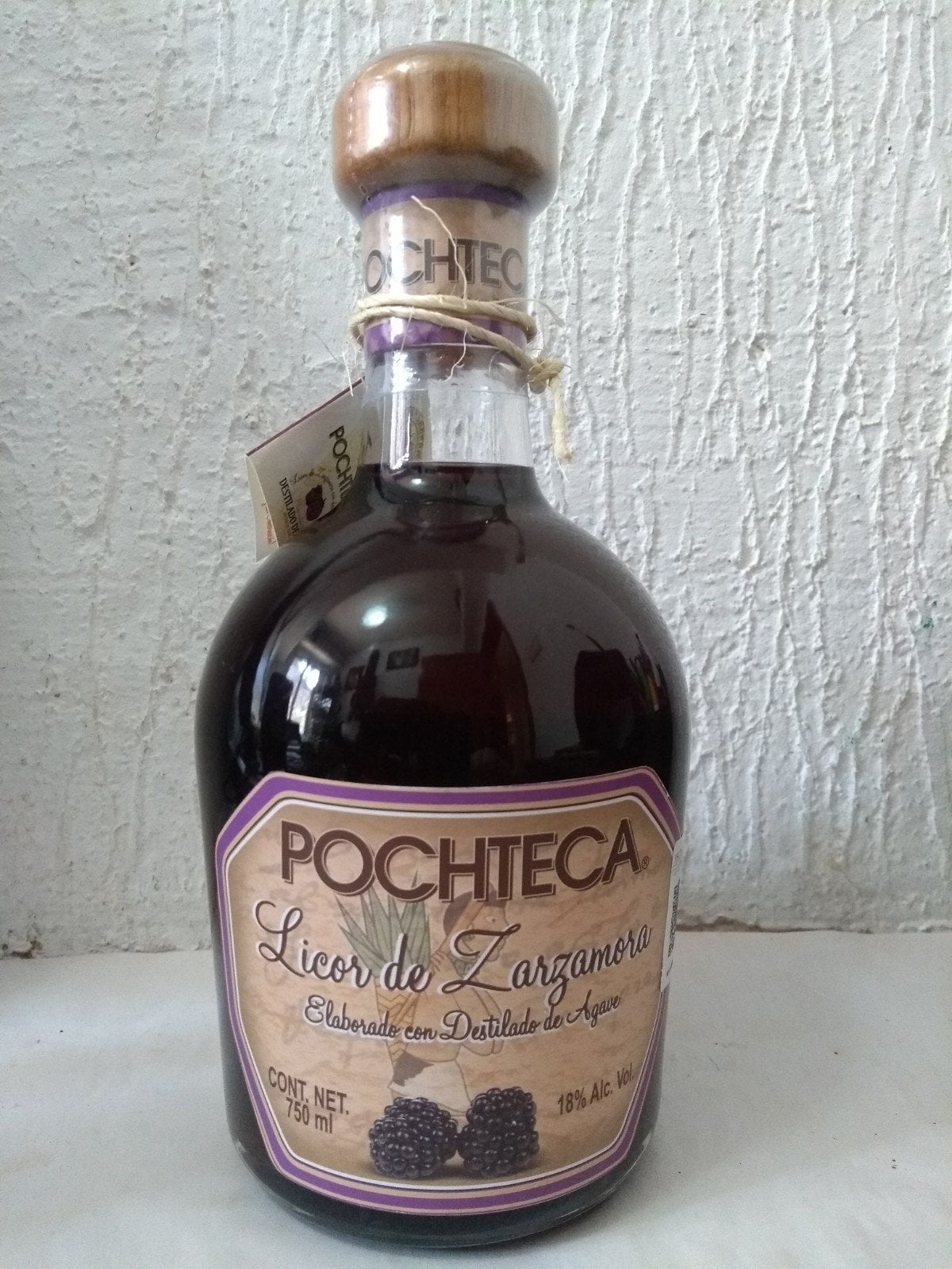 Pochteca Licor de Agave Sabor Zarzamora Vid Mexicana No aplica | Bodega ...