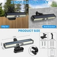 Solar Motion Sensor Lights with Clip | 400 Lumens Outdoor Security ...