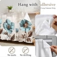 Blue Broccoli Cabinet Curtains Farmhouse Rustic Floral Retro Victorian ...