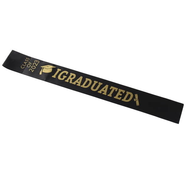 Graduation Stole, Durable Polyester Graduation Sash Elegant Reusable ...