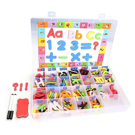 Classroom Magnetic Letters Kit Double-Side Magnet Board Alphabet ...