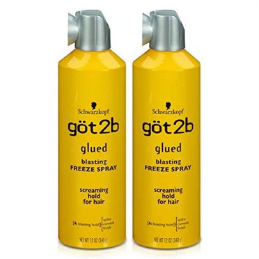 Got 2B Glued Blasting Freeze Hair Spray, 2 Oz, 6 Pack - Walmart.com