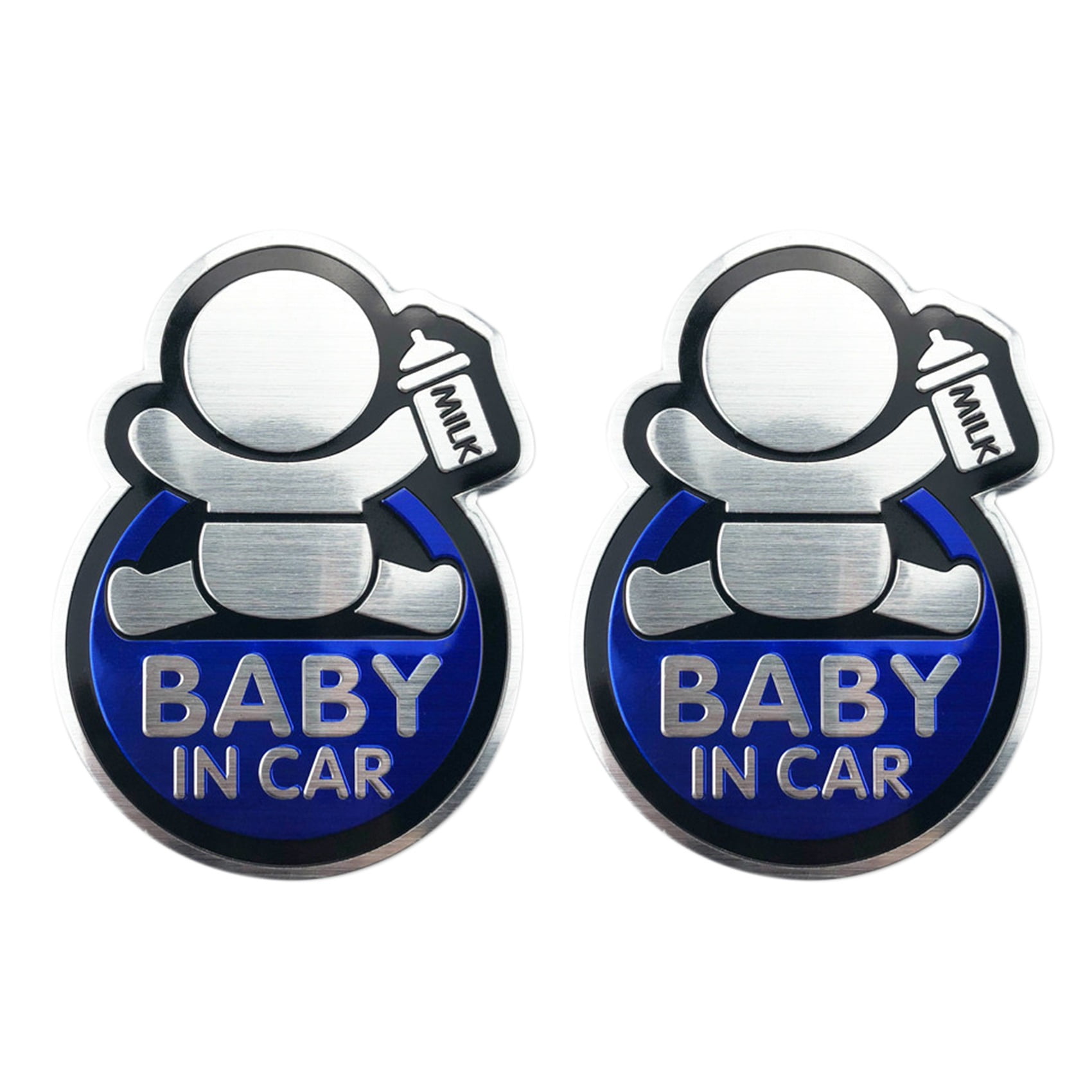 Click here for Unbranded 2x Baby In Car Sticker Baby On Board Car... prices