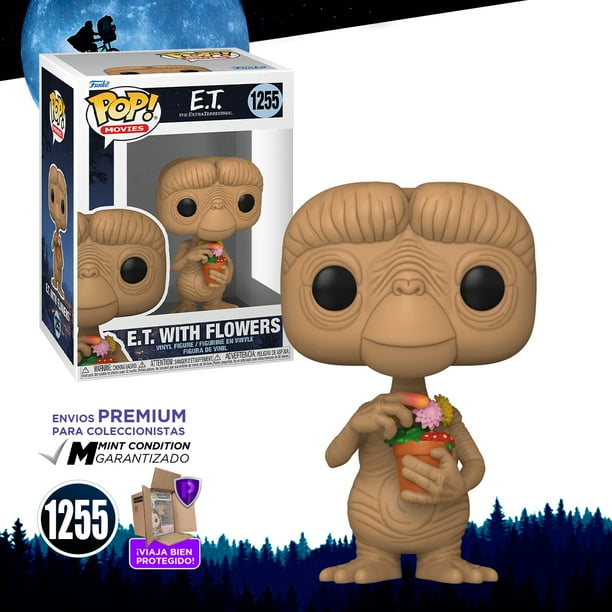 Funko Pop E.T. Con Flores #1255 El Extraterrestre Figura Original Funko E.T. With Flowers The ...
