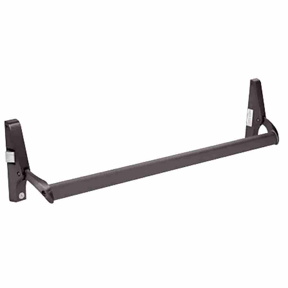 CRL DL1190LHRDU Dark Bronze Cross Bar Panic Exit Device - Left Hand ...