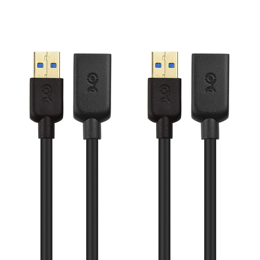 Cable Matters 2-Pack USB to USB Extension Cable (USB 3.0 Extension ...