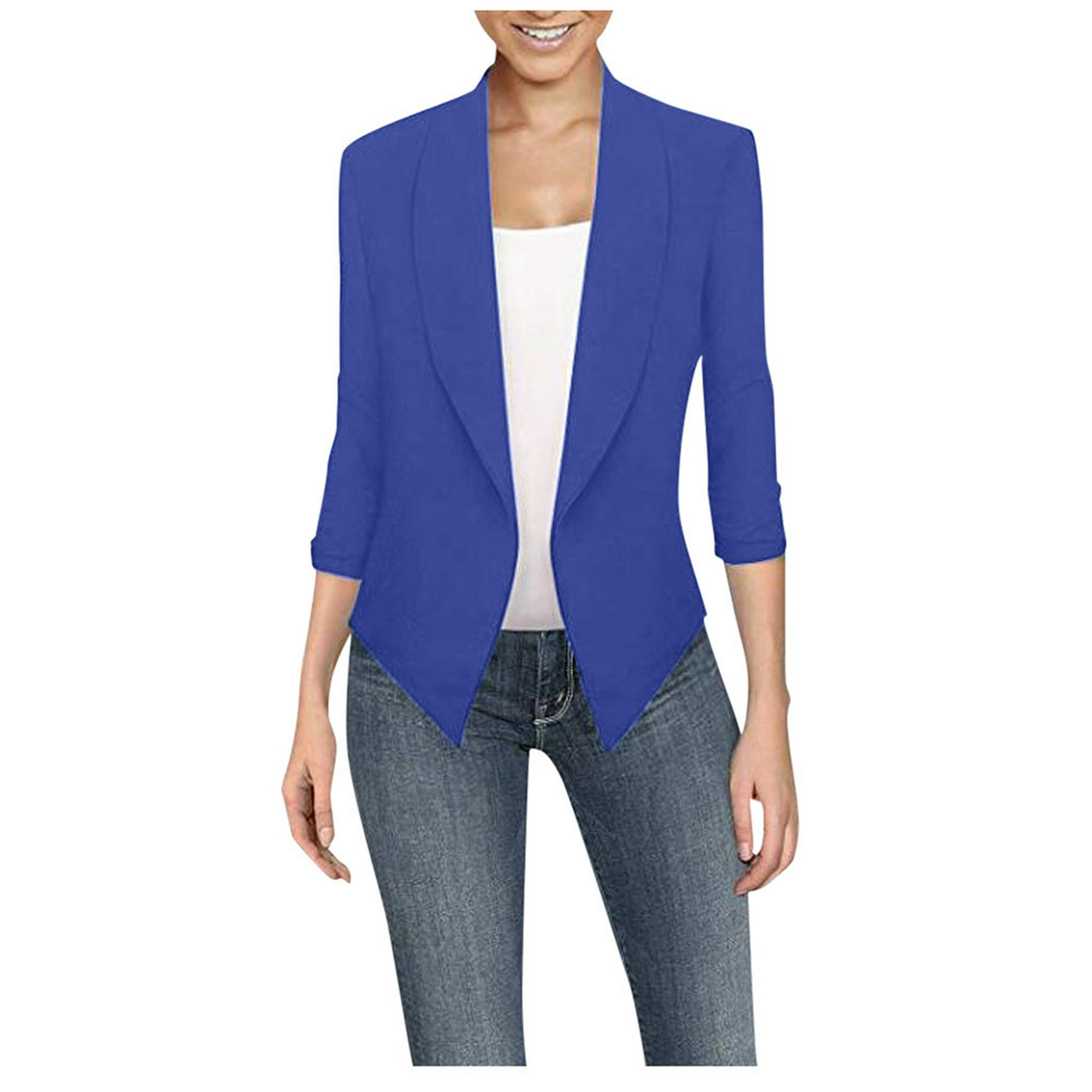 Click here for Styesk Blazers For Women Loose Fit Work Office Sui... prices