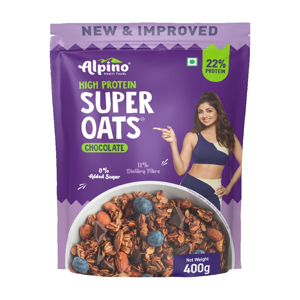 Click here for Alpino High Protein Rolled Oats 400 Gm Chocolate O... prices