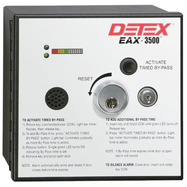 Detex EAX-3500 EAX-3500 Series - Surface Mount Only 24VAC/DC Hardwired ...
