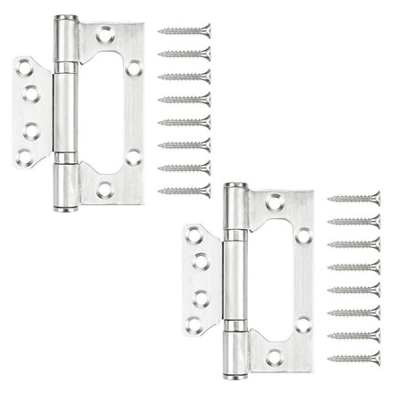 Flush Hinge Heavy Duty Home Door Hinges Ball Bearing Hinges | Walmart ...