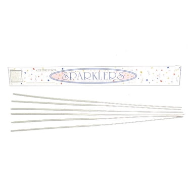 20in Gold Wedding Sparklers, 72pc Pack, 9 Bundles of 8 Sparklers ...