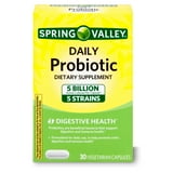 Spring Valley Daily Probiotic Dietary Supplement, 30 Count - Walmart.com