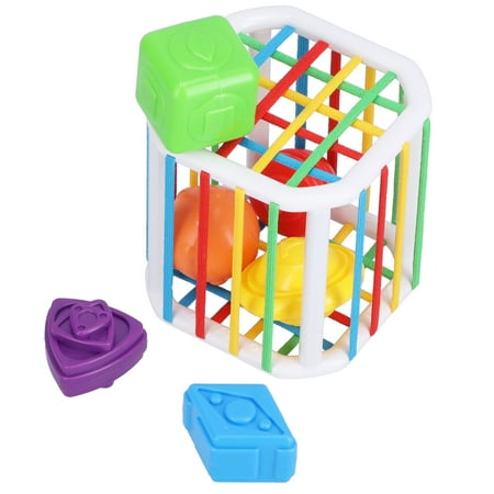 Baby Shape Sorting Toy, Multi Sensory Shape Toys Stimulate Curiosity ...