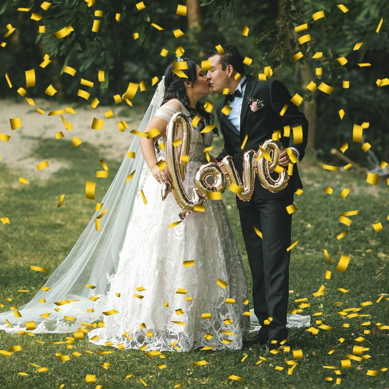 Metallic Wedding Confetti
