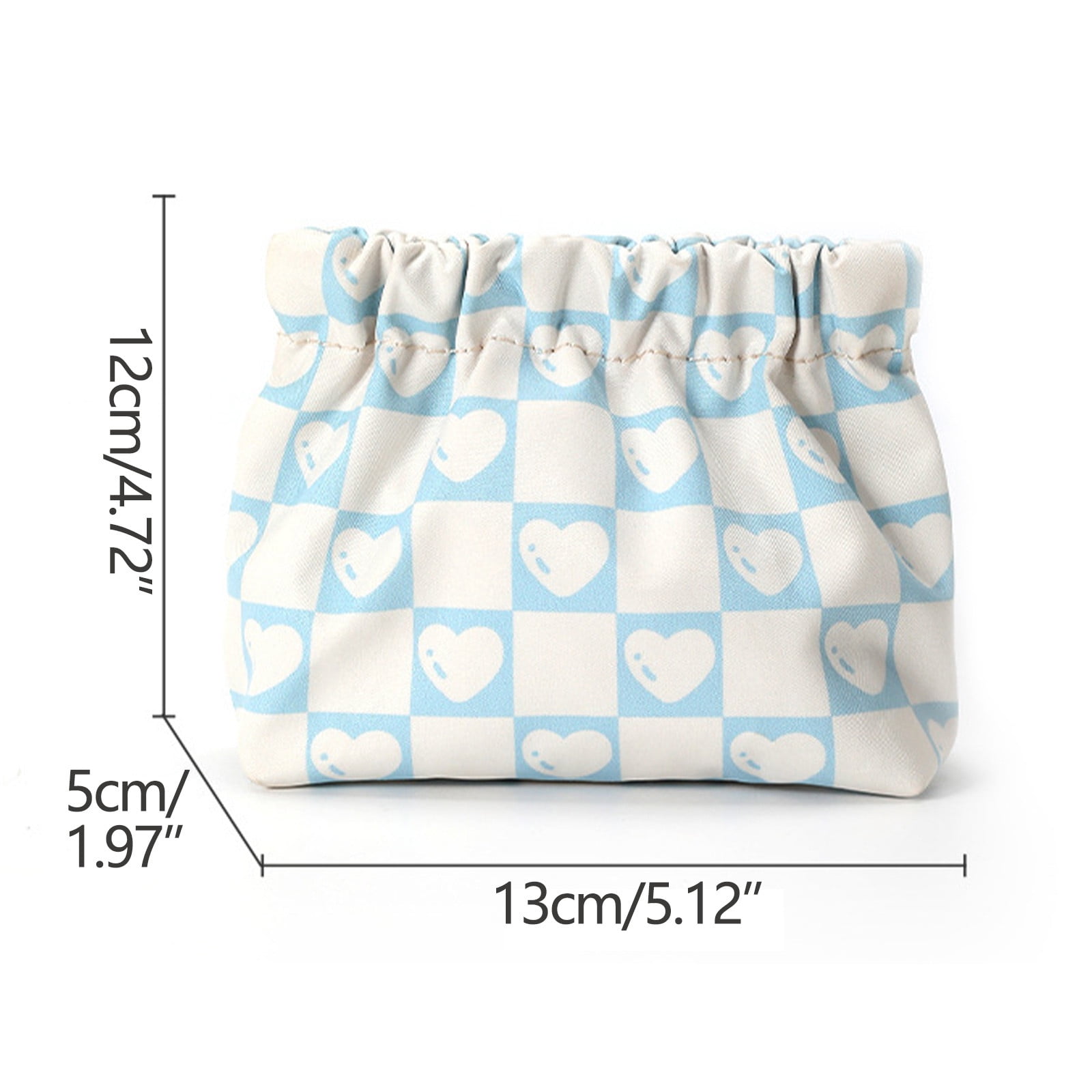 JeashCHAT Shrapnel Printing Lipstick Bag Storage Bag Key Change ...