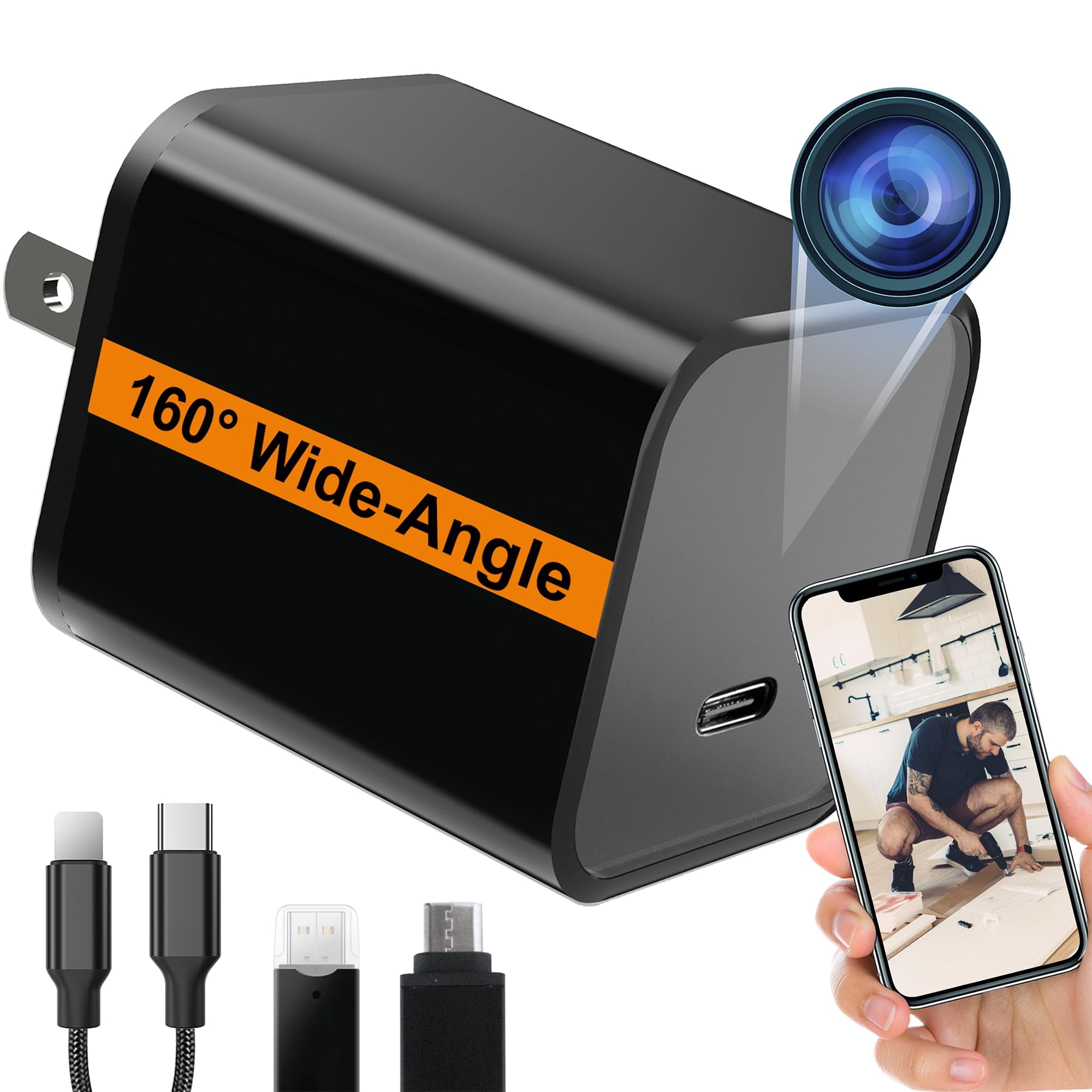 Click here for Alpha Tech Wifi Smart Camera Charger With Premium... prices