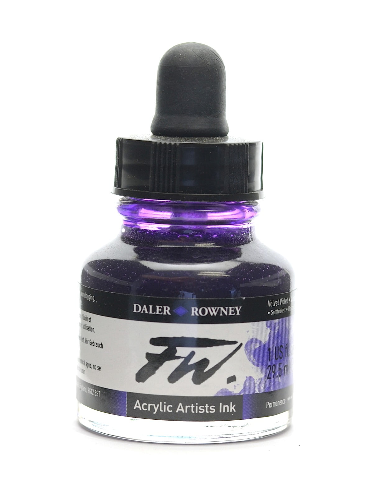 FW Artists' Ink velvet violet, 1 oz. (pack of 2) - Walmart.com