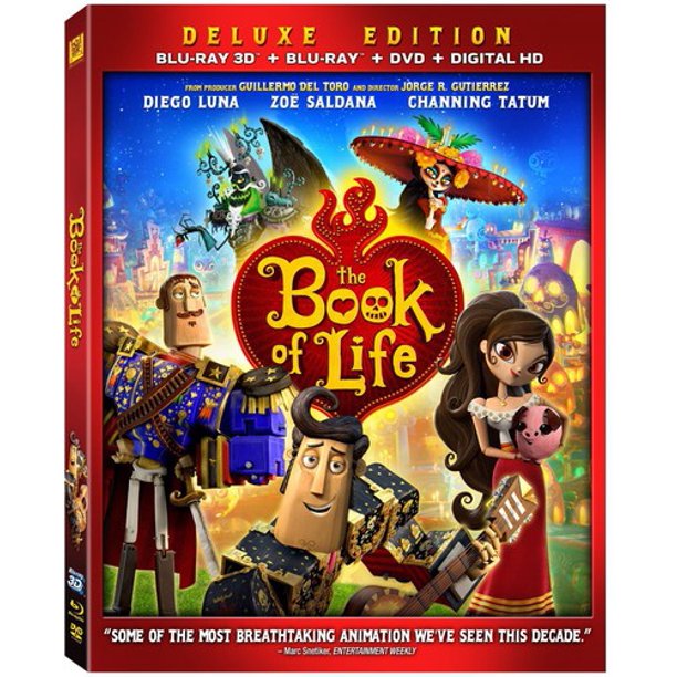 The Book of Life (Blu-ray + DVD) - Walmart.com
