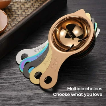 1-Pack Stainless Steel Egg Separator – Efficient Egg White & Yolk ...