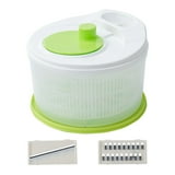 Salad Spinner,with Slicer Strainer Shredder,Vegetable Washer Fruit ...