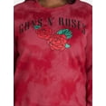 Terra & Sky Women's Plus Size Guns N' Roses Graphic Band Sweatshirt ...