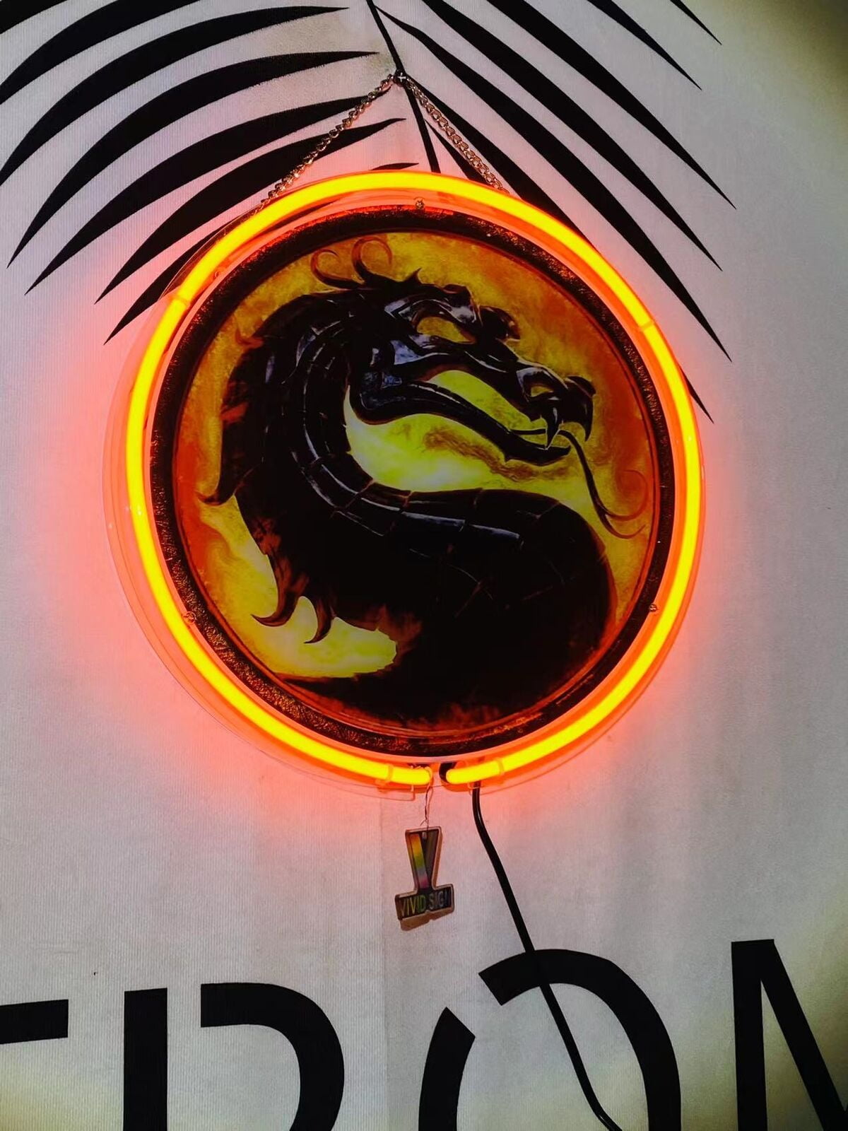 Queen Sense 12" Mortal Kombat Neon Sign Acrylic Man Cave Handmade Neon ...