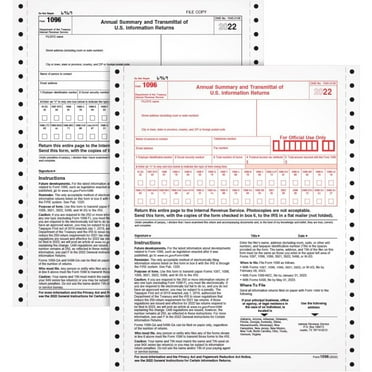 TOPS, TOP22973, IRS Approved 5-part 1099-DIV KIT Tax Forms, 24 / Pack ...